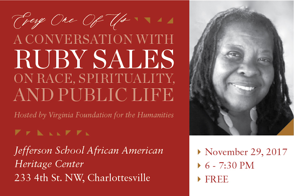 "Every One of Us": Civil Rights Leader Ruby Sales to Speak in ...