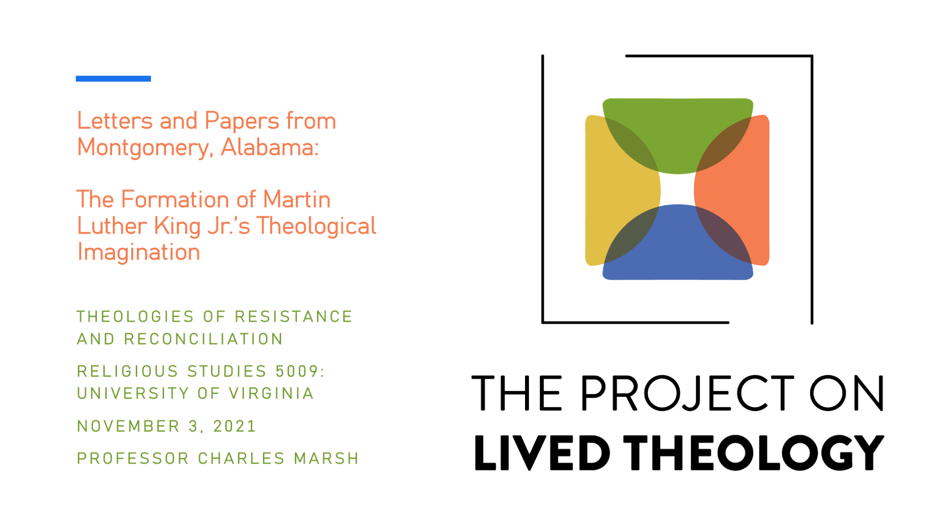 Letters and Papers from Montgomery, Alabama: The Formation of Martin ...